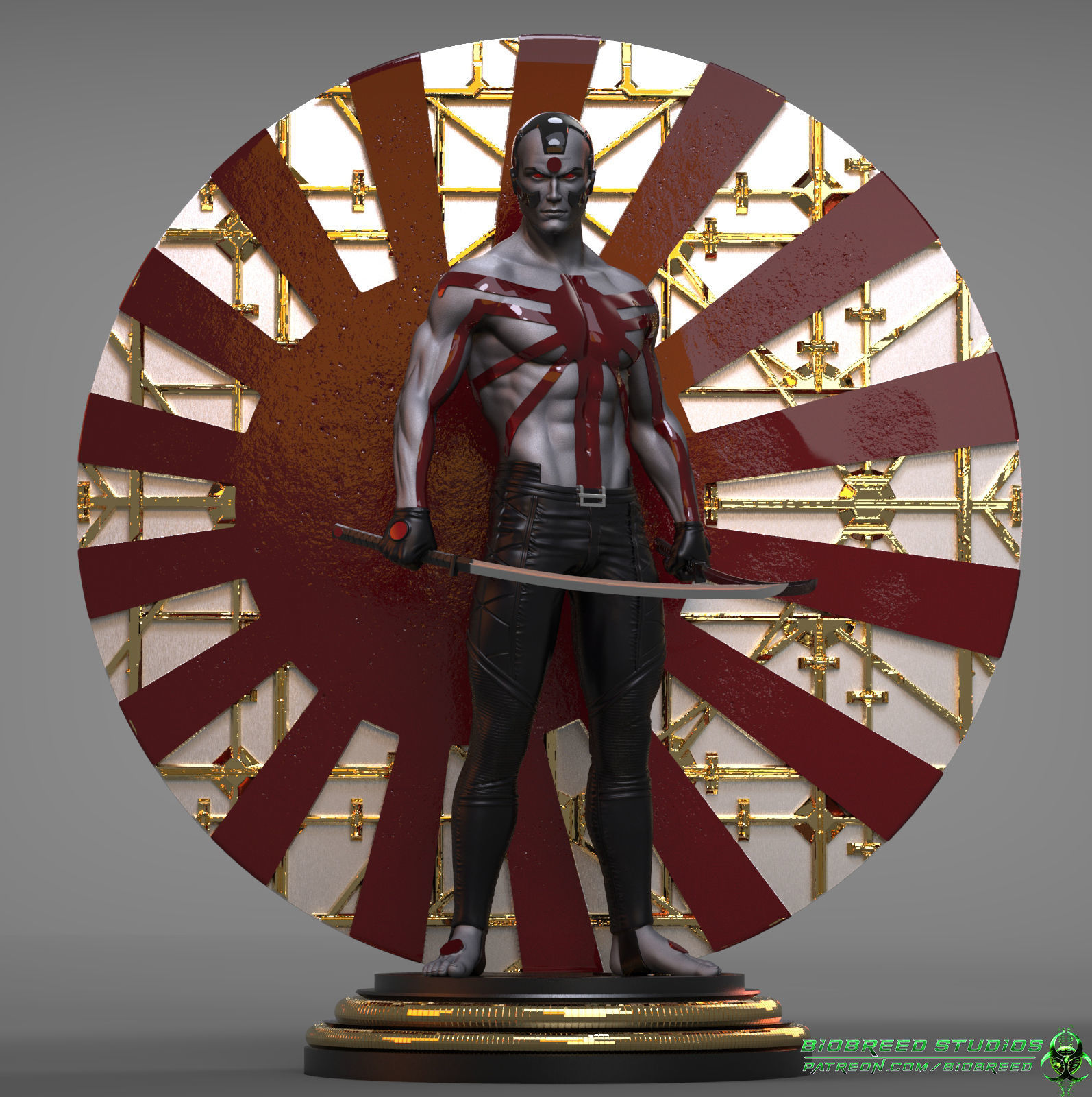 Valiant Comics RAI 3D model 3D printable | CGTrader