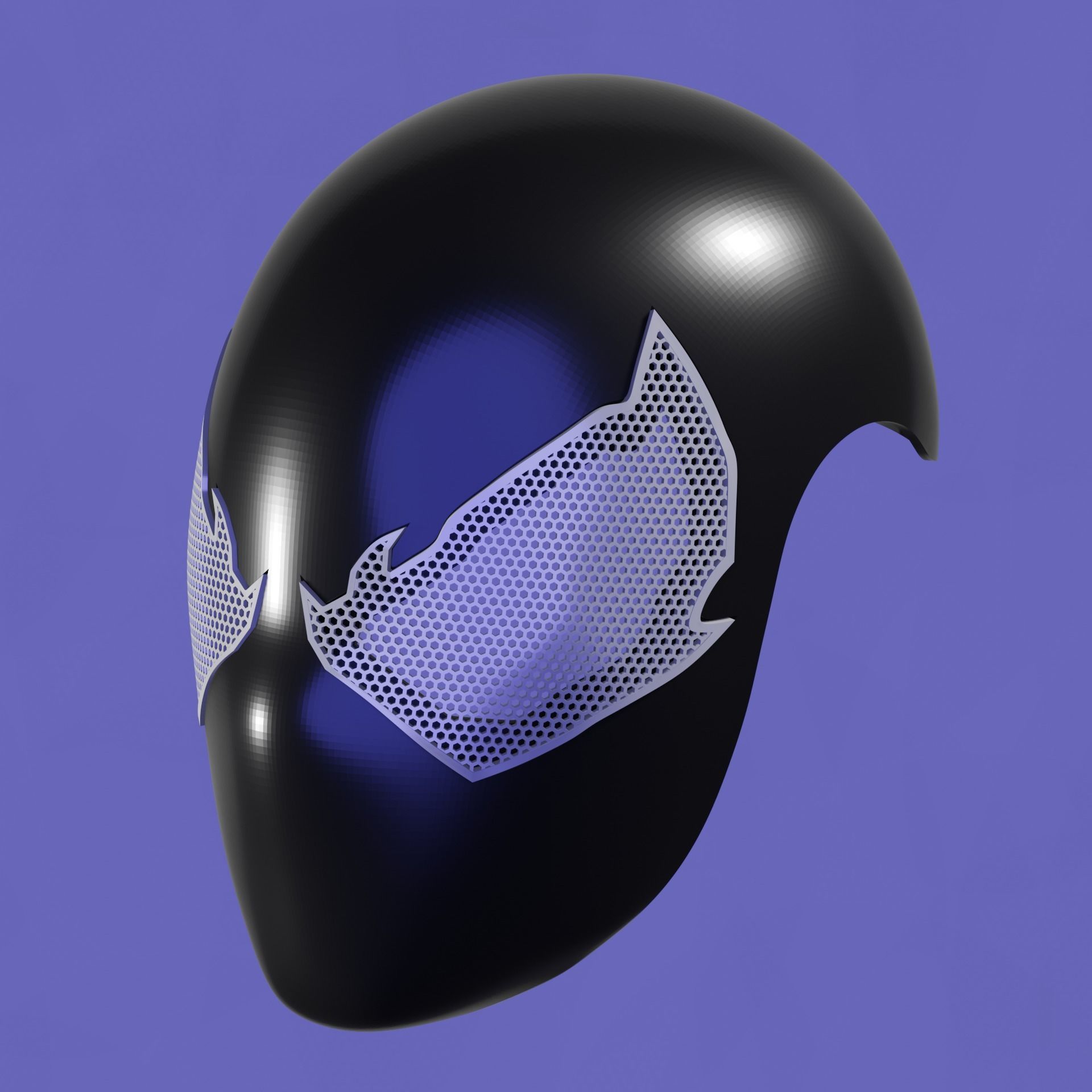 SPIDERMAN PS5 - MASCARA SIMBIONTE VENOM V2 3D model 3D printable | CGTrader