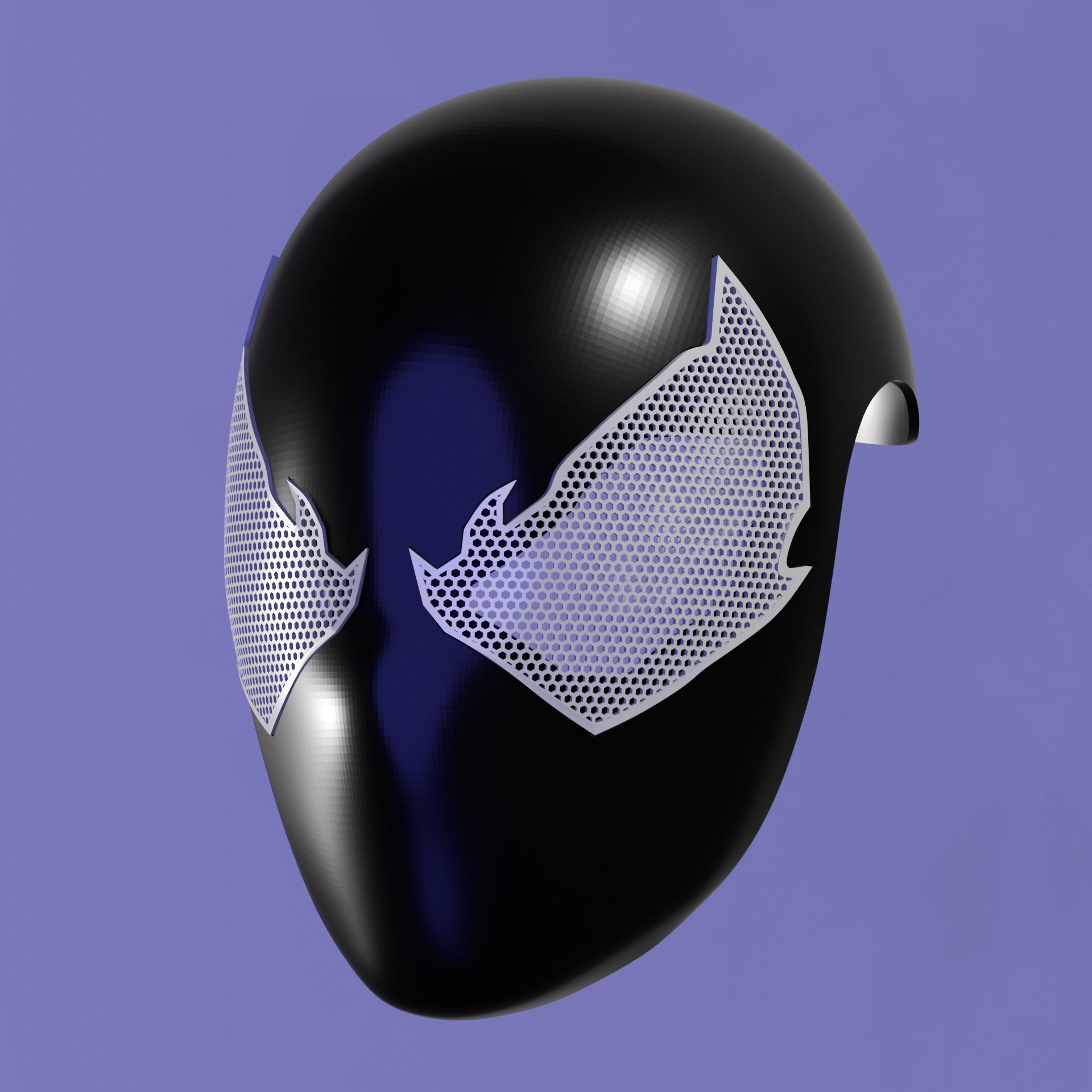 SPIDERMAN PS5 - MASCARA SIMBIONTE VENOM V2 3D model 3D printable | CGTrader