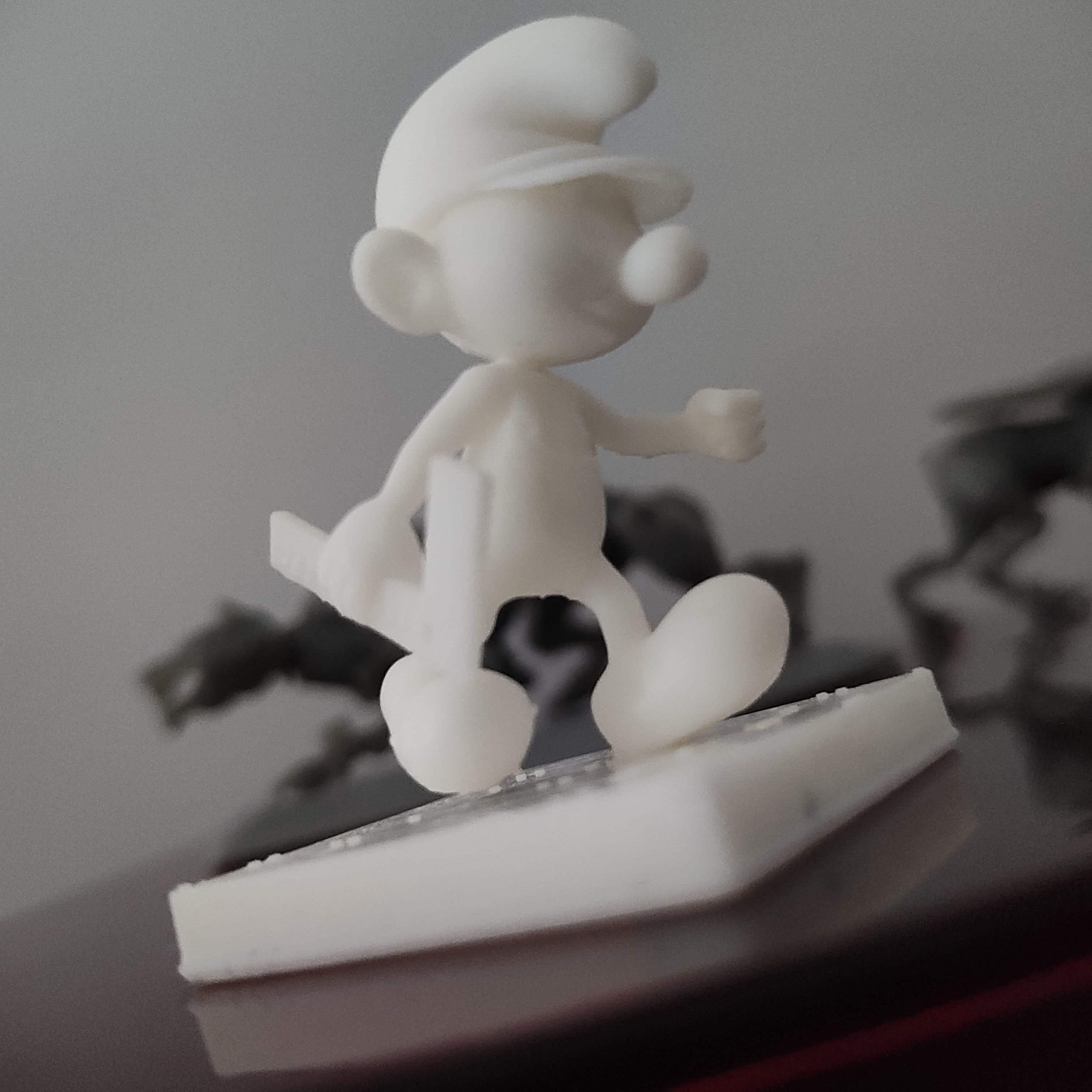 Handy Smurf 3D model 3D printable | CGTrader