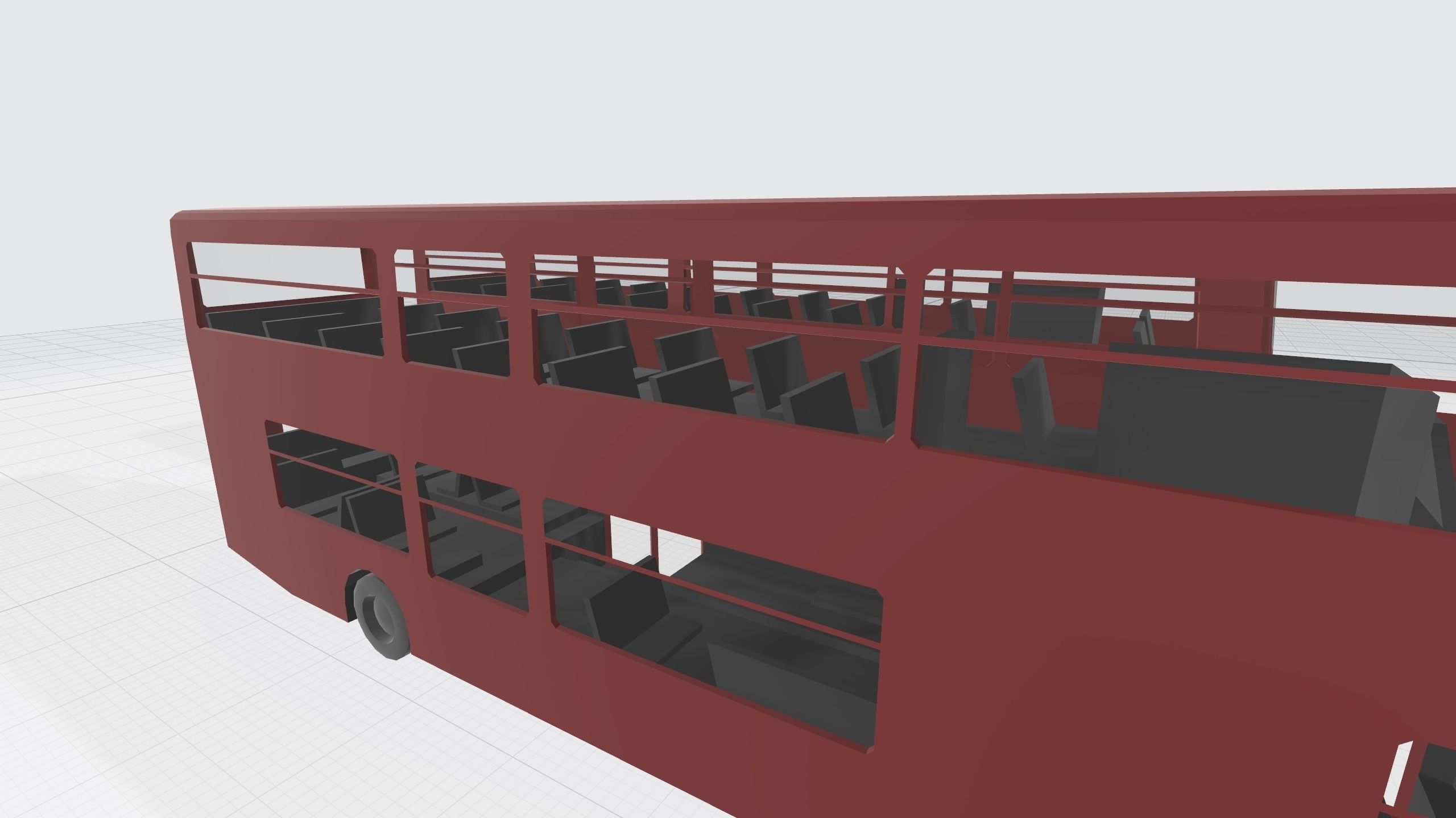 London Buses Lowpoly Model free VR / AR / low-poly 3D model | CGTrader