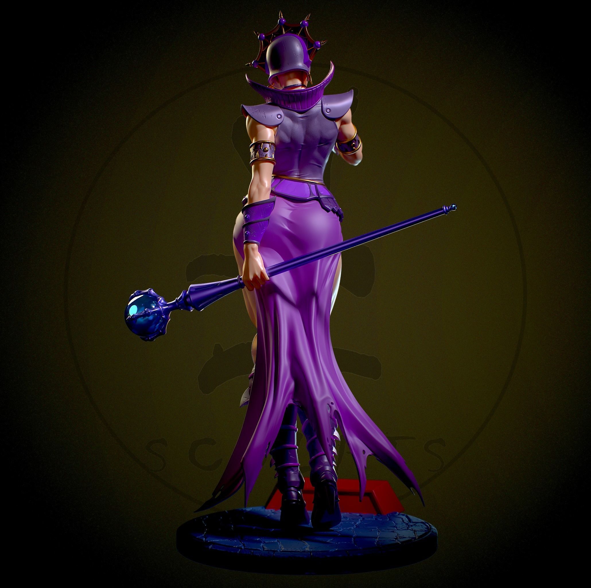 Evil Lyn with NSFW 3D model 3D printable | CGTrader