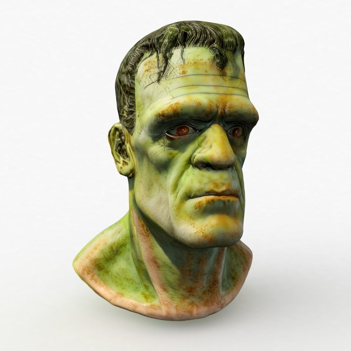 3D model Frankenstein Cartoon VR / AR / low-poly | CGTrader
