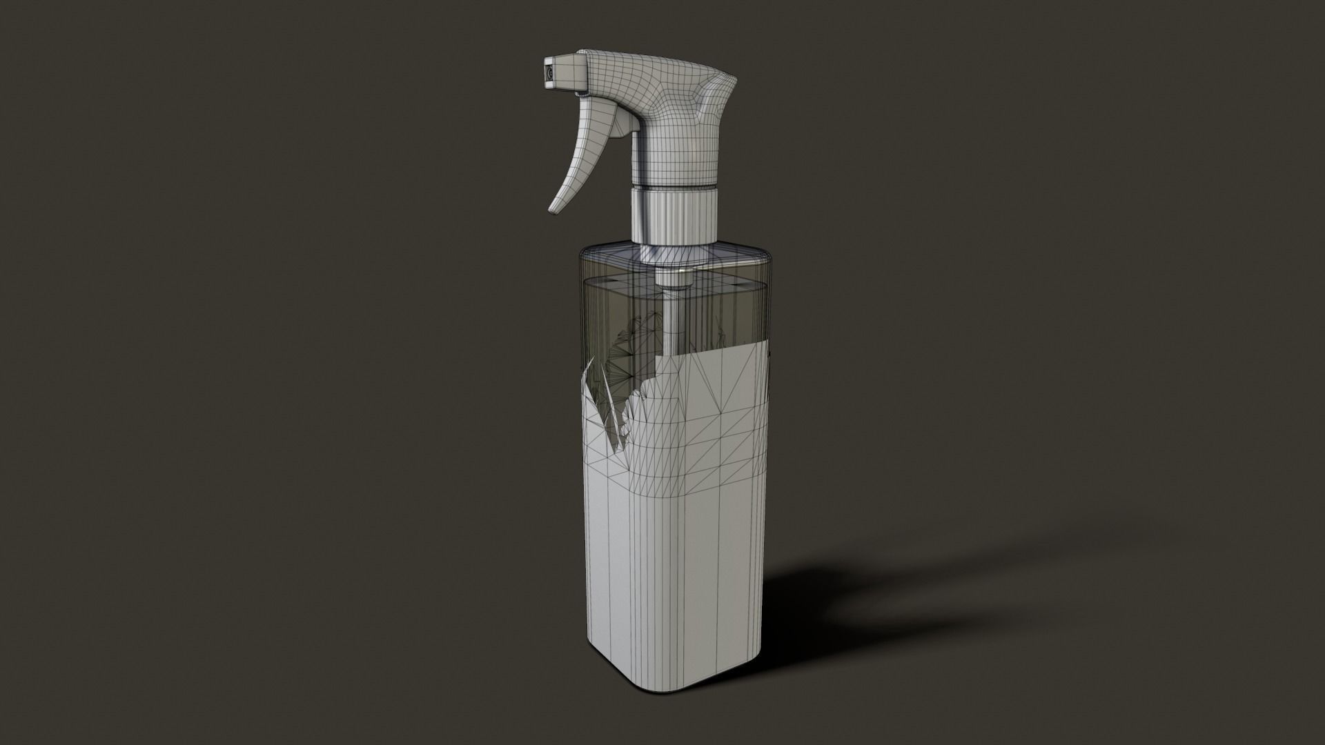 3D model Clean Air Freshener in Transparent Container - 3D Model VR ...
