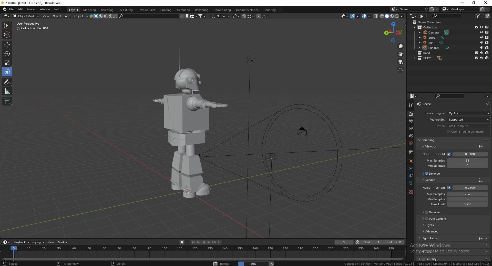 rusted robot 3d model free VR / AR / low-poly 3D model | CGTrader