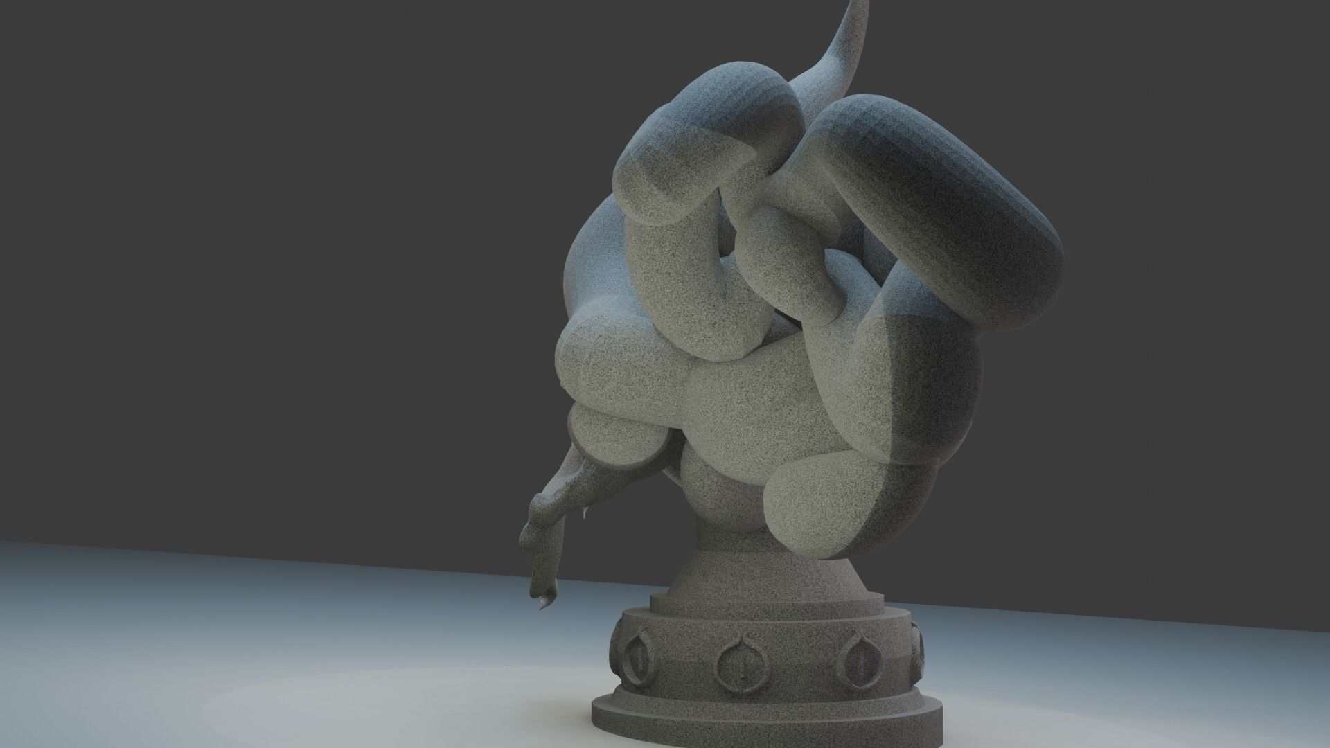 Elden Ring Bust Morgott The Omen King 3D model 3D printable | CGTrader