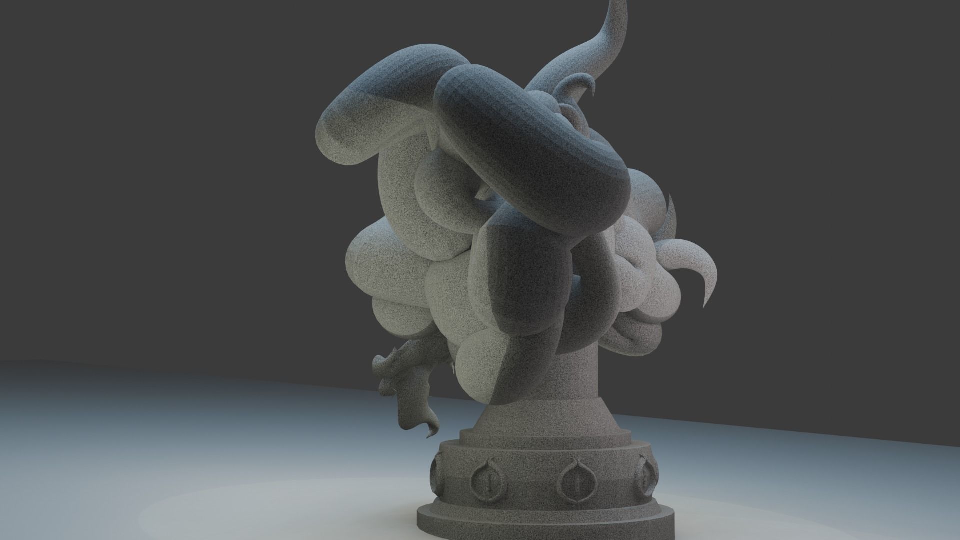 Elden Ring Bust Morgott The Omen King 3D model 3D printable | CGTrader