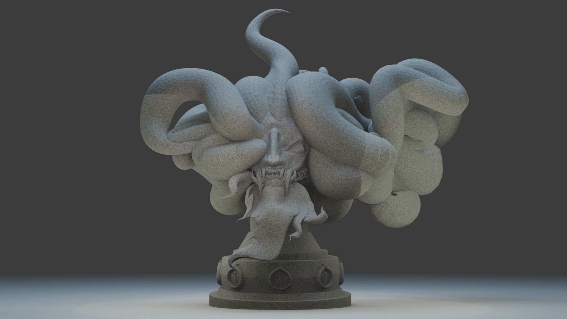 Elden Ring Bust Morgott The Omen King 3D model 3D printable | CGTrader