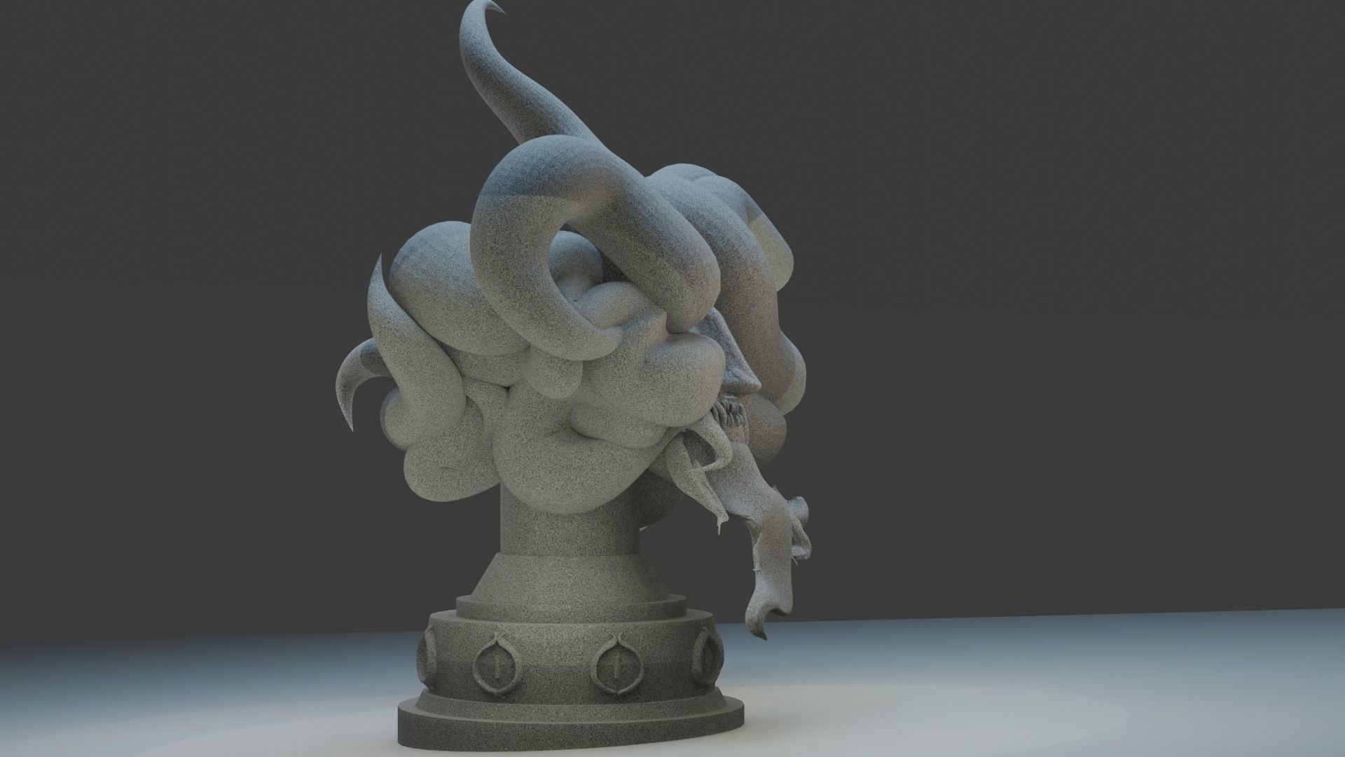 Elden Ring Bust Morgott The Omen King 3D model 3D printable | CGTrader