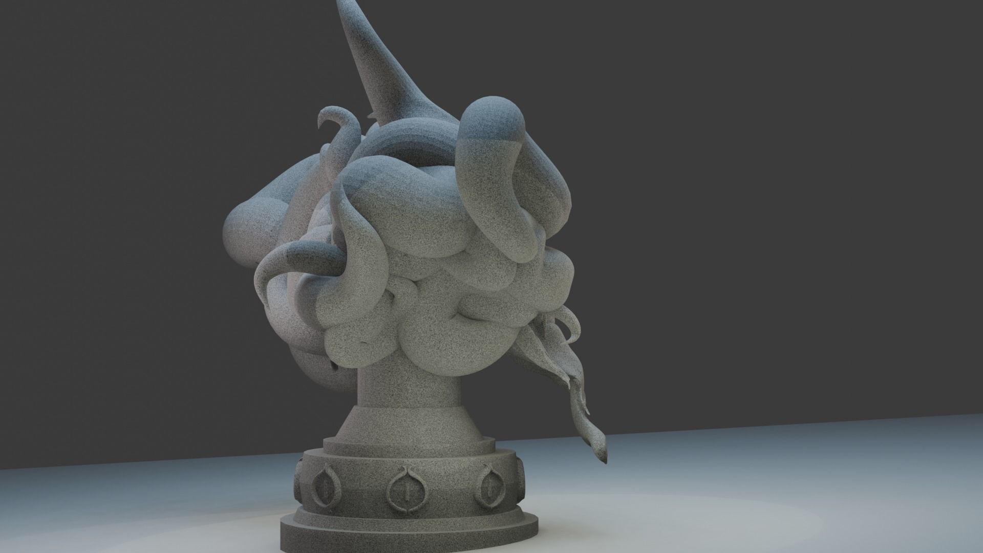 Elden Ring Bust Morgott The Omen King 3D model 3D printable | CGTrader