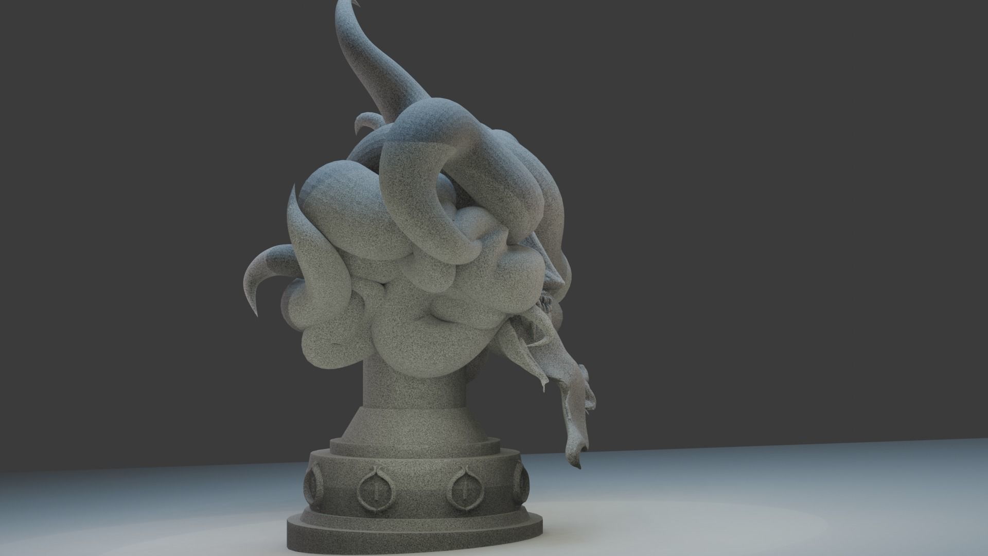 Elden Ring Bust Morgott The Omen King 3D model 3D printable | CGTrader