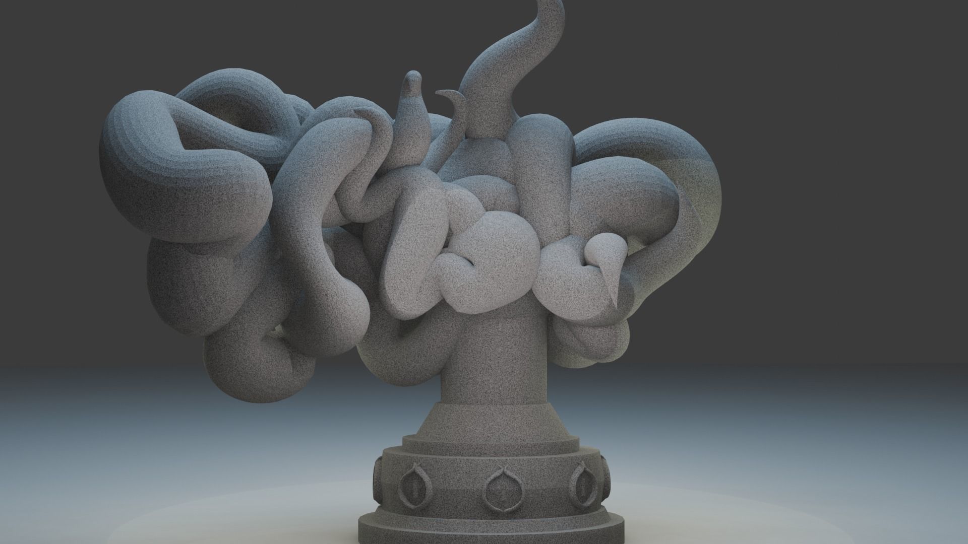 Elden Ring Bust Morgott The Omen King 3D model 3D printable | CGTrader