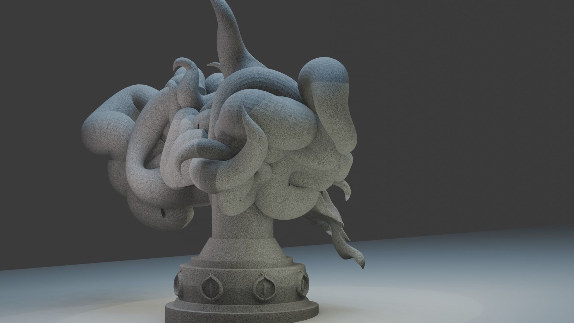 Elden Ring Bust Morgott The Omen King 3D model 3D printable | CGTrader