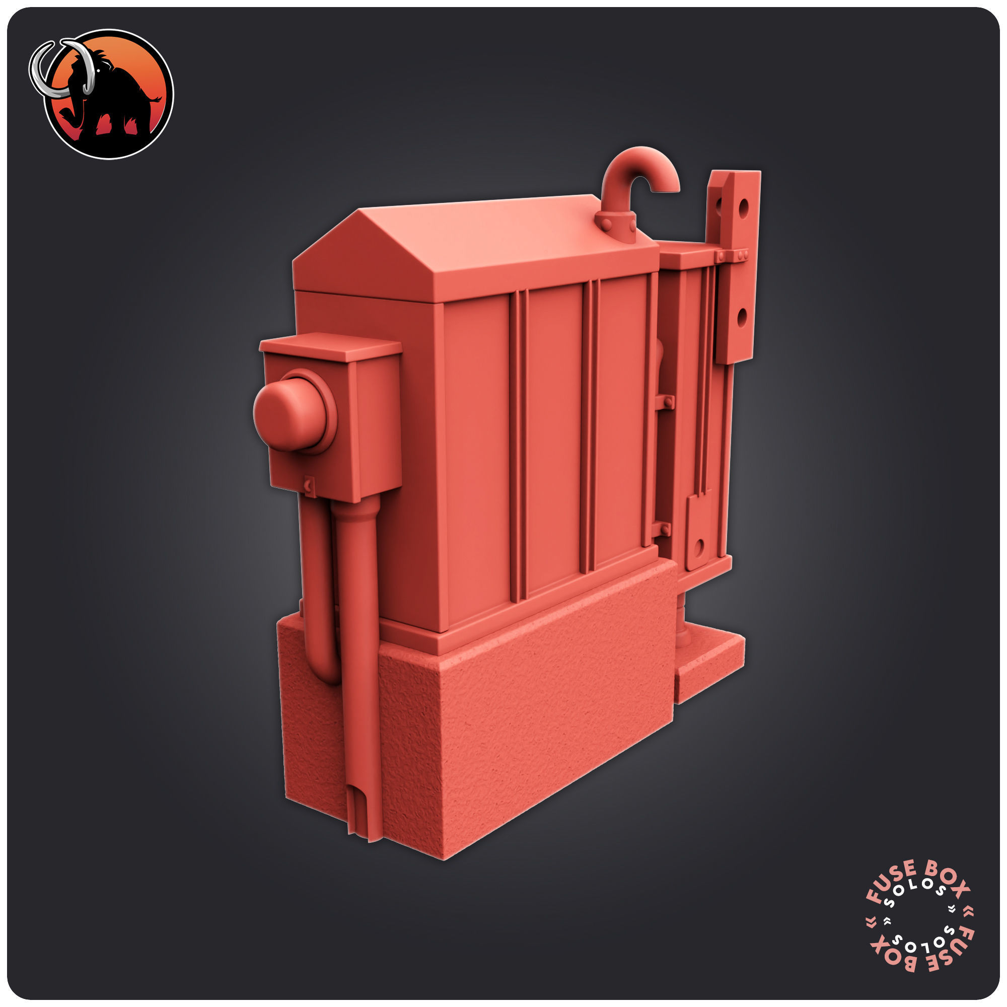 Fuse Box 3D model 3D printable | CGTrader