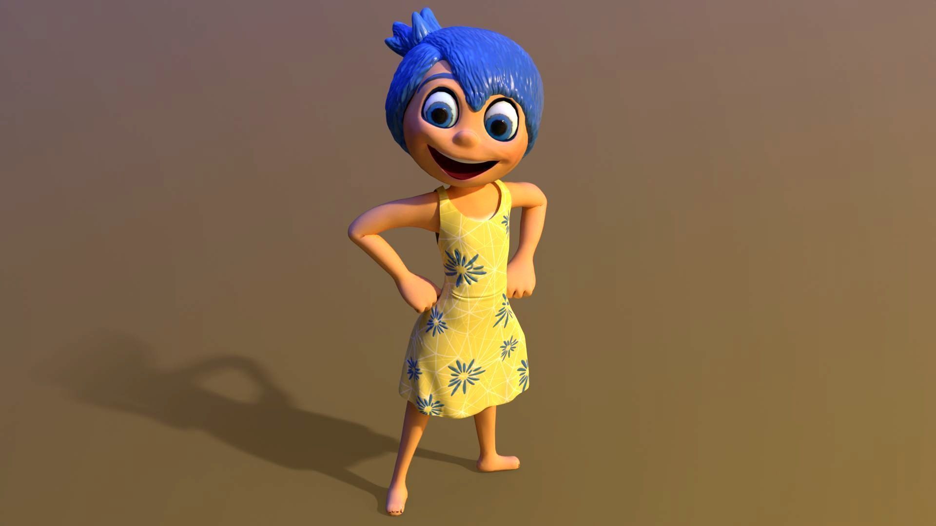 3D model Joy from Inside Out Renderable VR / AR / low-poly | CGTrader