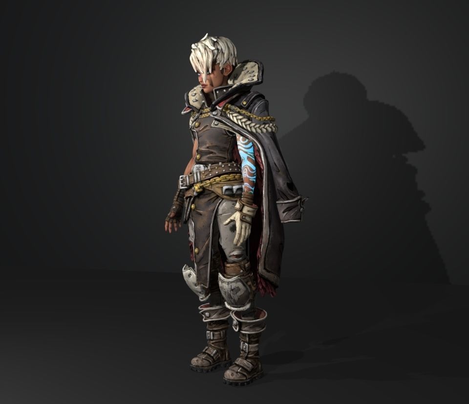 tyreen calypso 3D model animated rigged | CGTrader