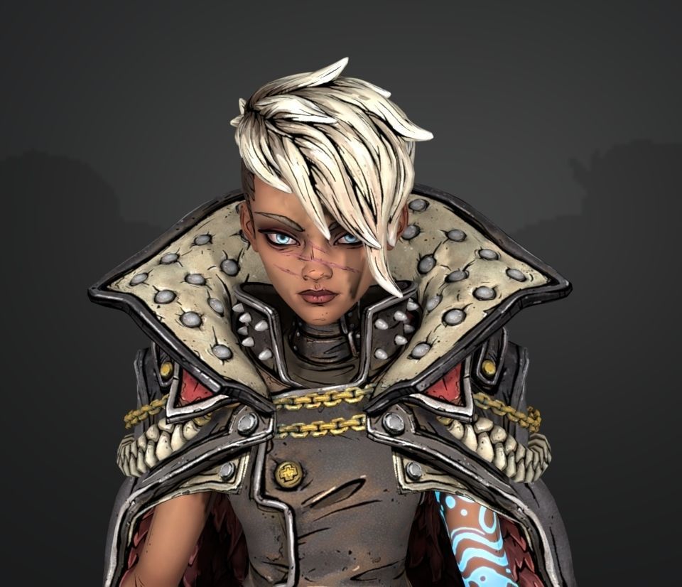 tyreen calypso 3D model animated rigged | CGTrader