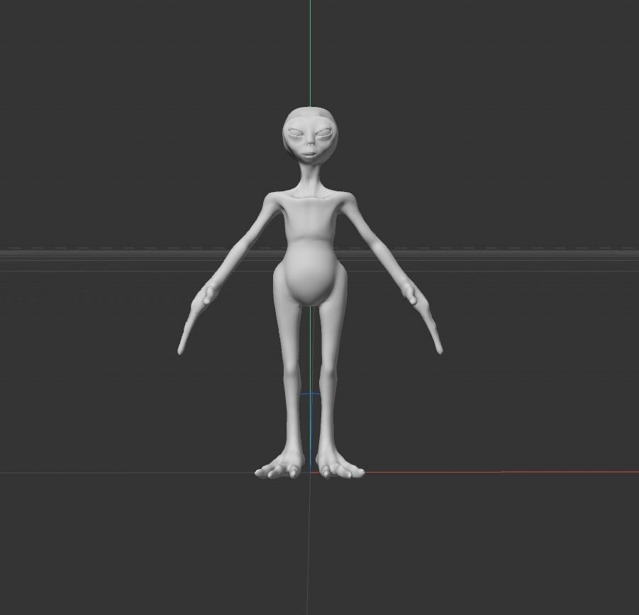 Alien MODEL free 3D model | CGTrader
