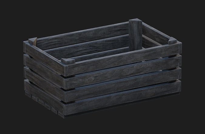 Crate free VR / AR / low-poly 3D model | CGTrader