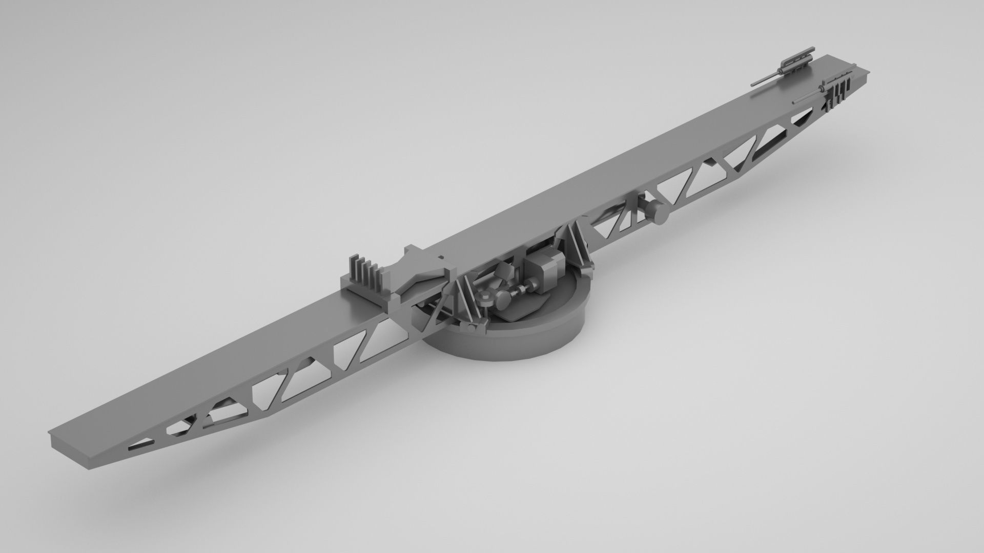 Plane Launch Pad 2 - World War 2 Battleship 3D model rigged | CGTrader