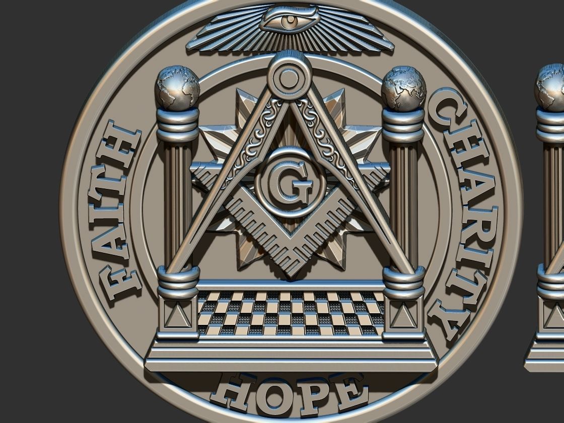 Masonic Tracing Board - 3D model 3D printable | CGTrader