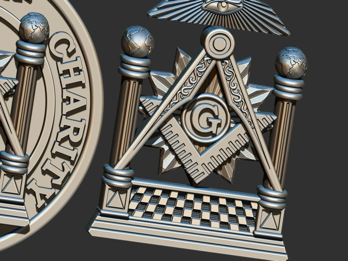 Masonic Tracing Board - 3D model 3D printable | CGTrader
