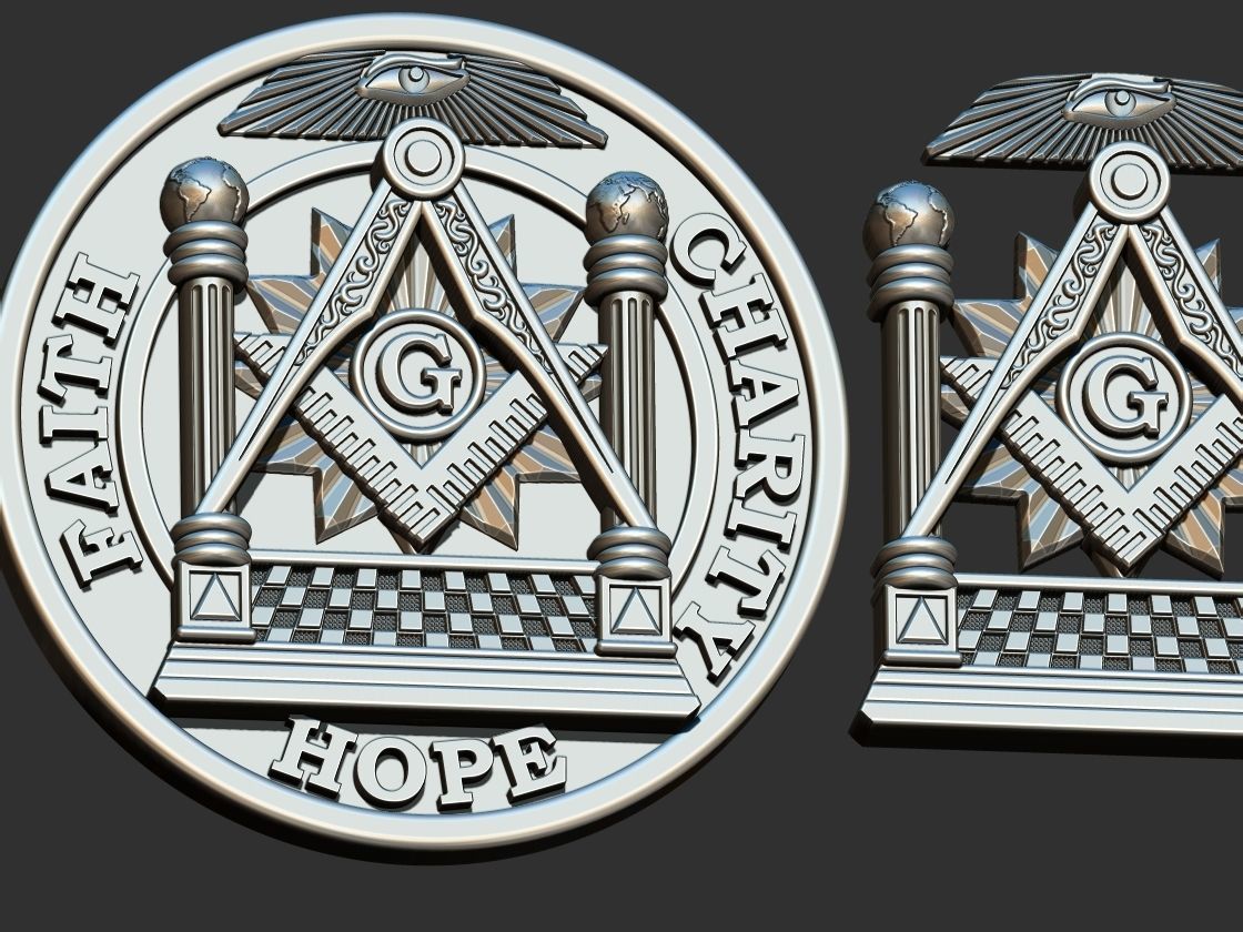 Masonic Tracing Board - 3D model 3D printable | CGTrader