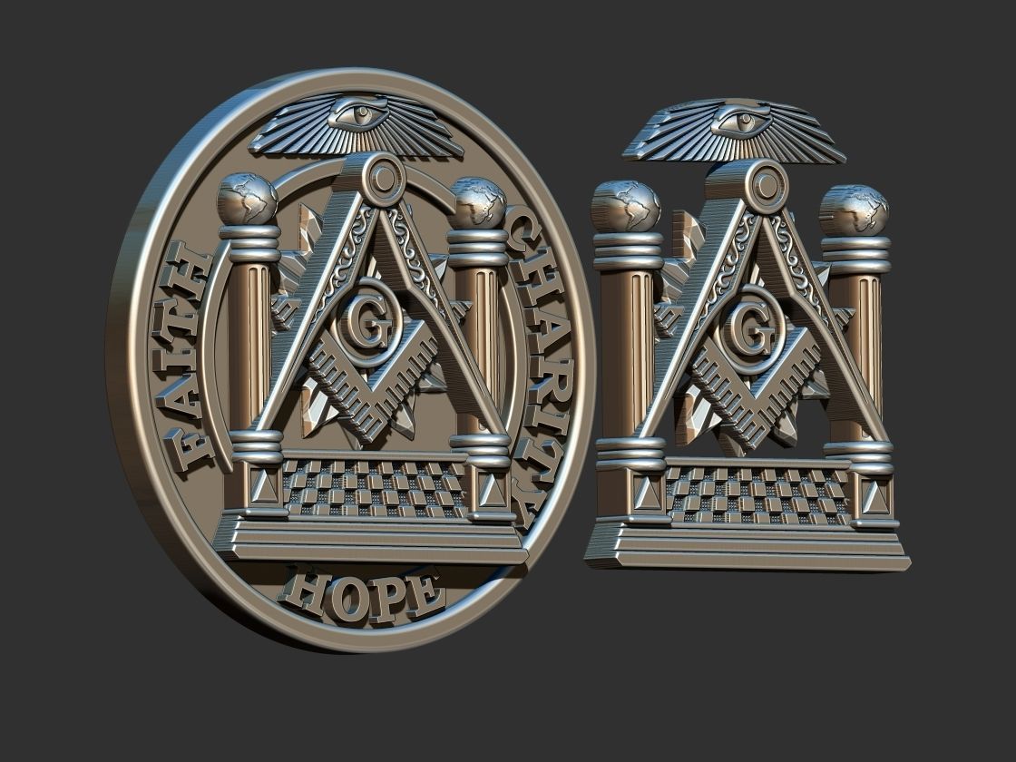 Masonic Tracing Board - 3D model 3D printable | CGTrader
