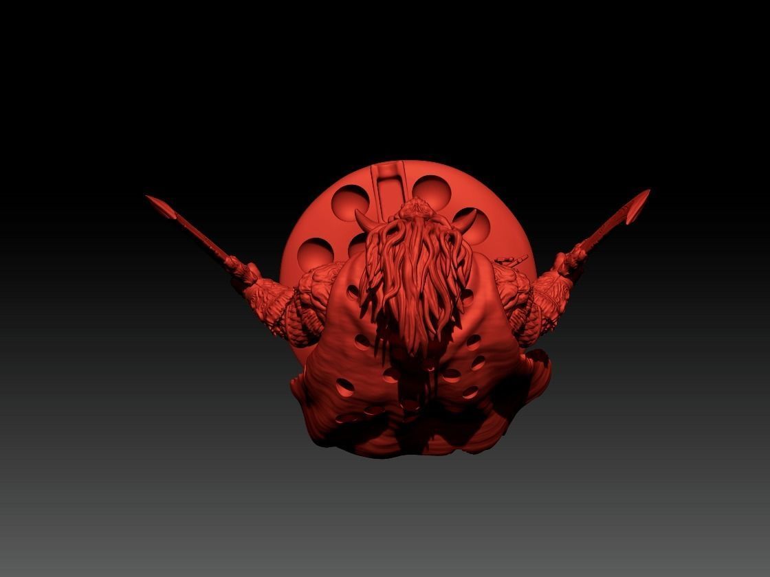 Radahn the brush holder 3D model 3D printable | CGTrader