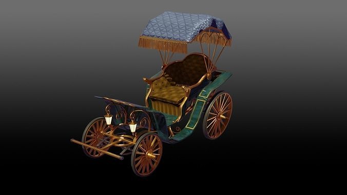 carriage 3D model | CGTrader