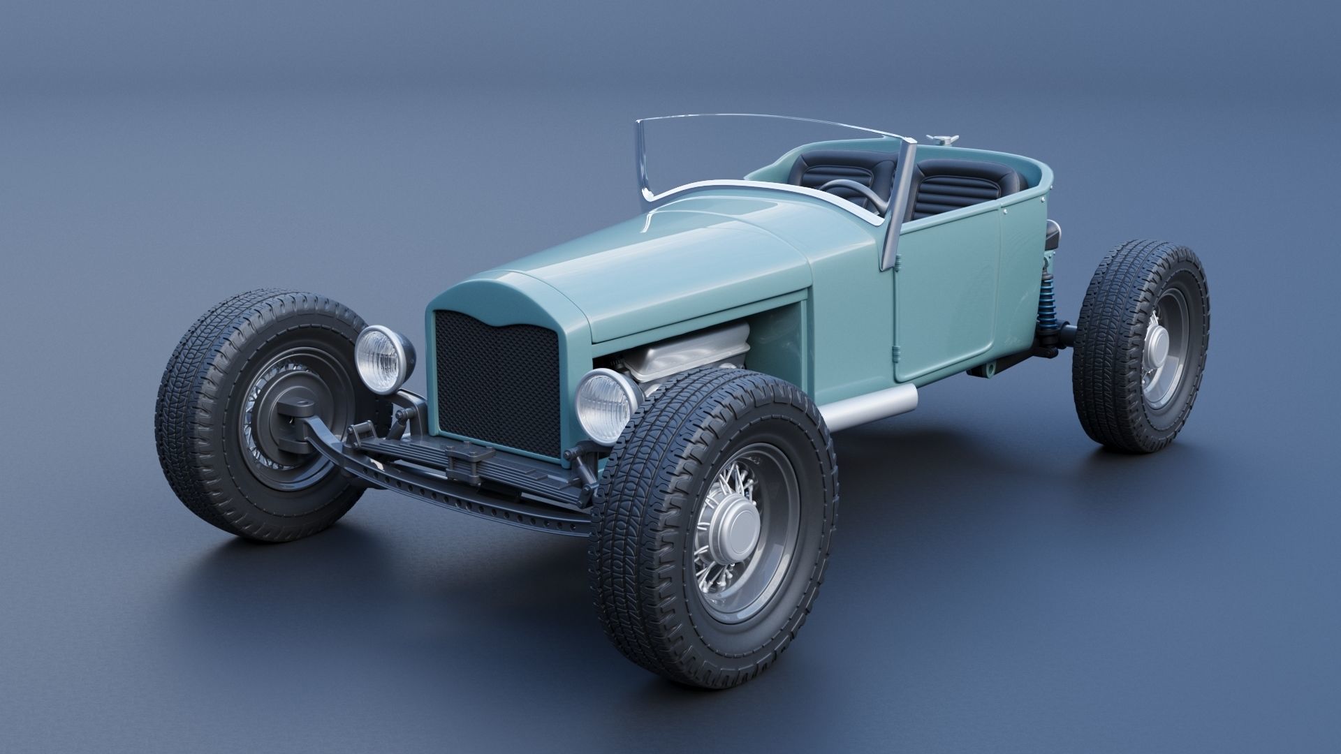 Model T Hot Rod 3D model 3D printable | CGTrader