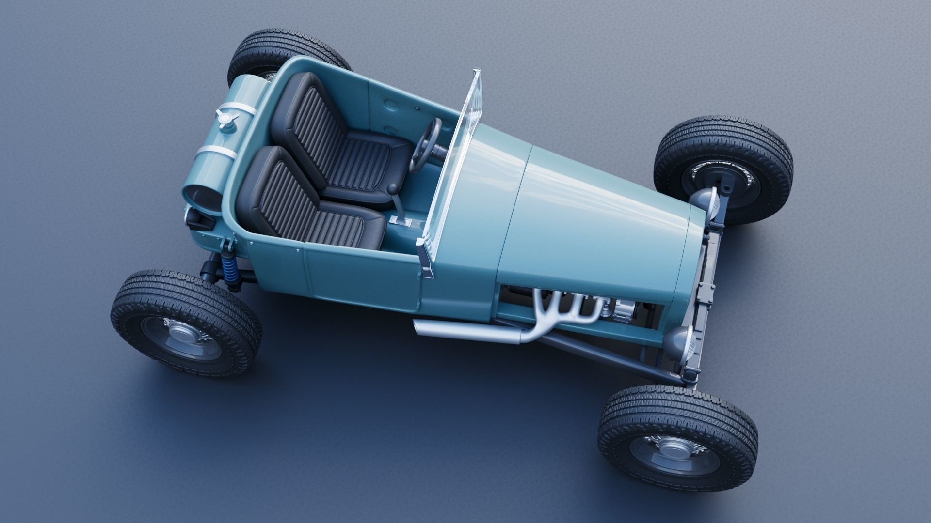 Model T Hot Rod 3D model 3D printable | CGTrader