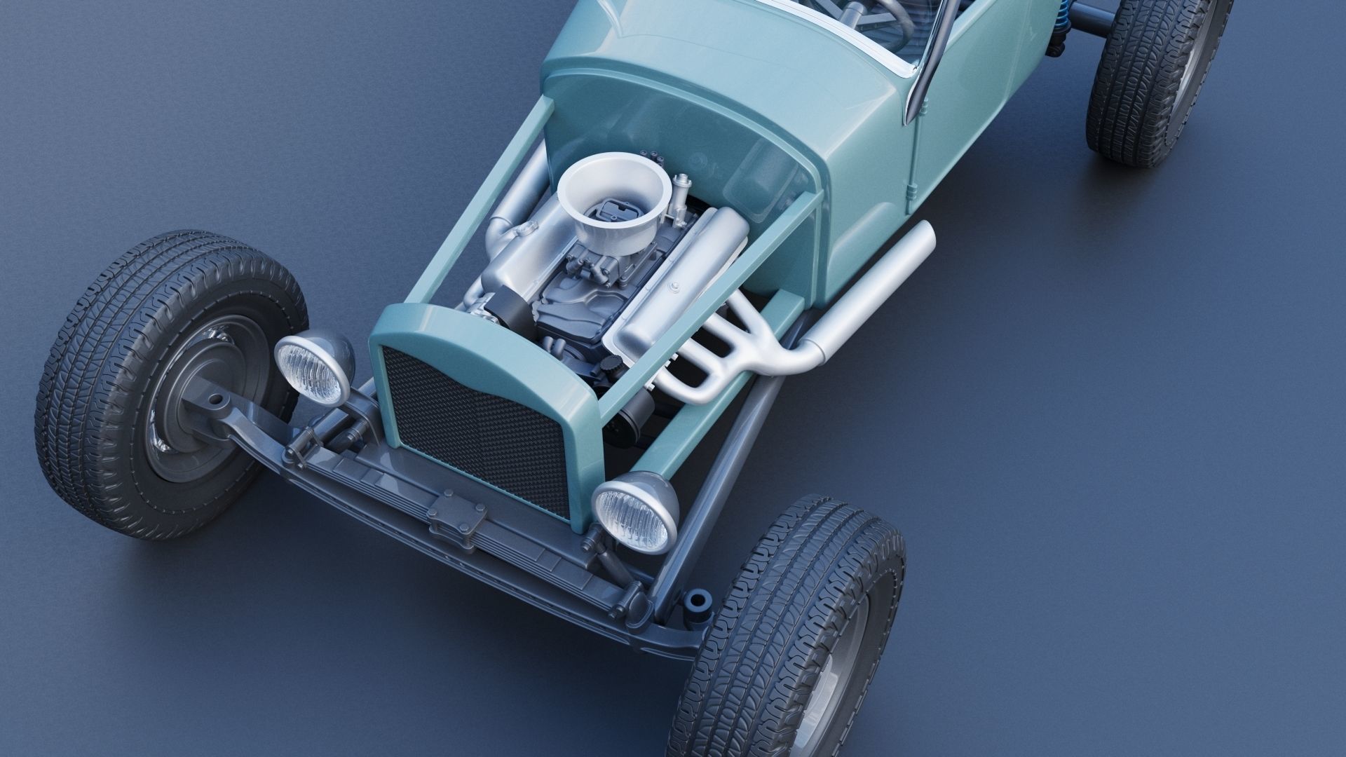 Model T Hot Rod 3D model 3D printable | CGTrader