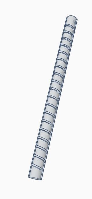 Rebar for Dioramas free 3D model 3D printable | CGTrader