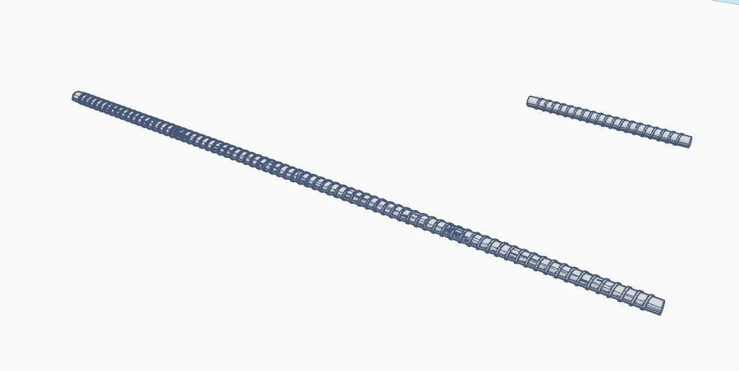 Rebar for Dioramas free 3D model 3D printable | CGTrader