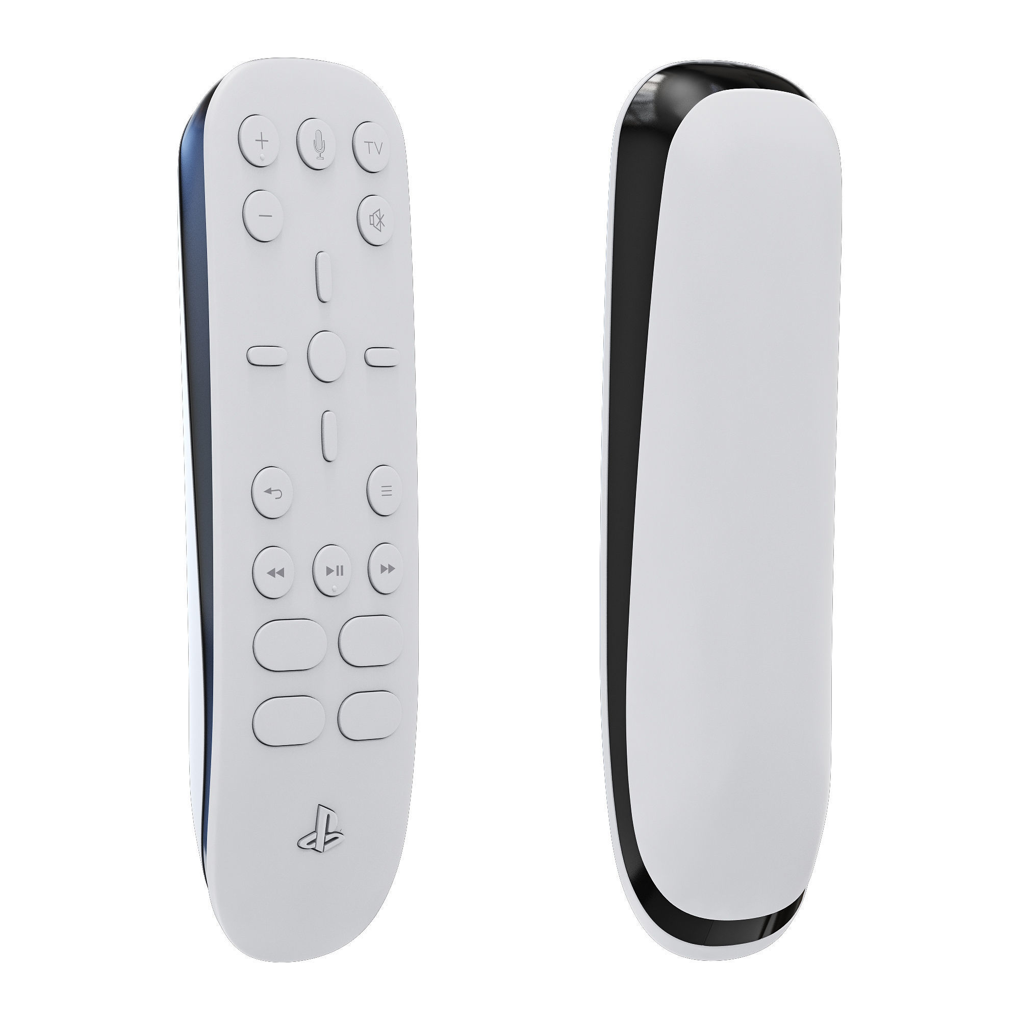 Sony playstation 5 media remote 3D model | CGTrader