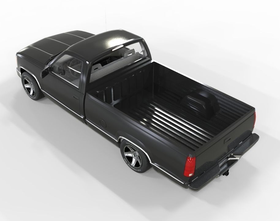 1995 GMC Sierra 1500 3D model | CGTrader