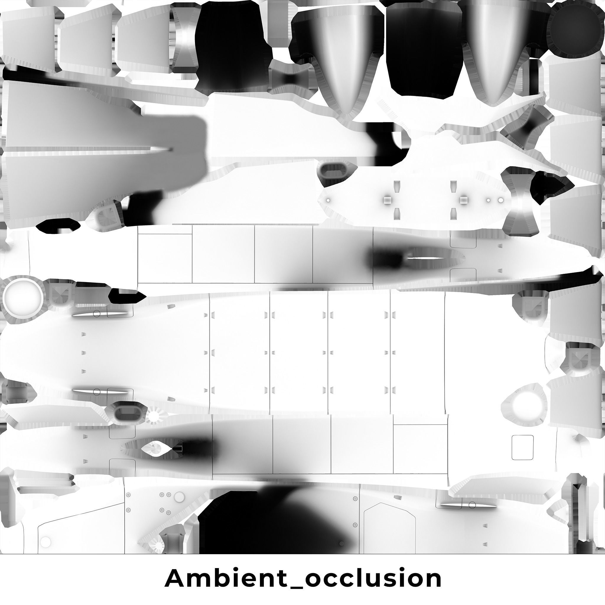 3D model Taurus KEPD 350 air-launched cruise missile gray color VR / AR ...