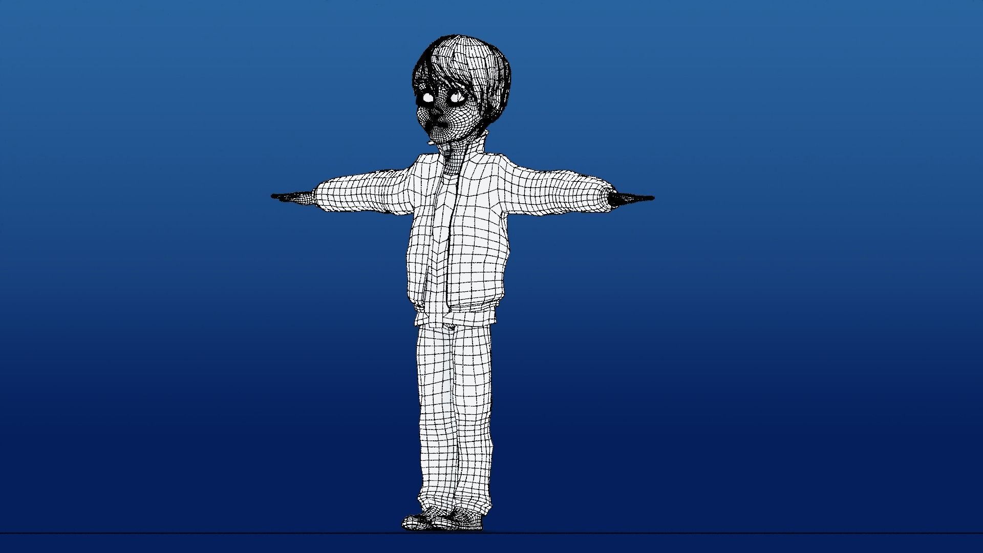 Cartoon Kid character free VR / AR / low-poly 3D model | CGTrader