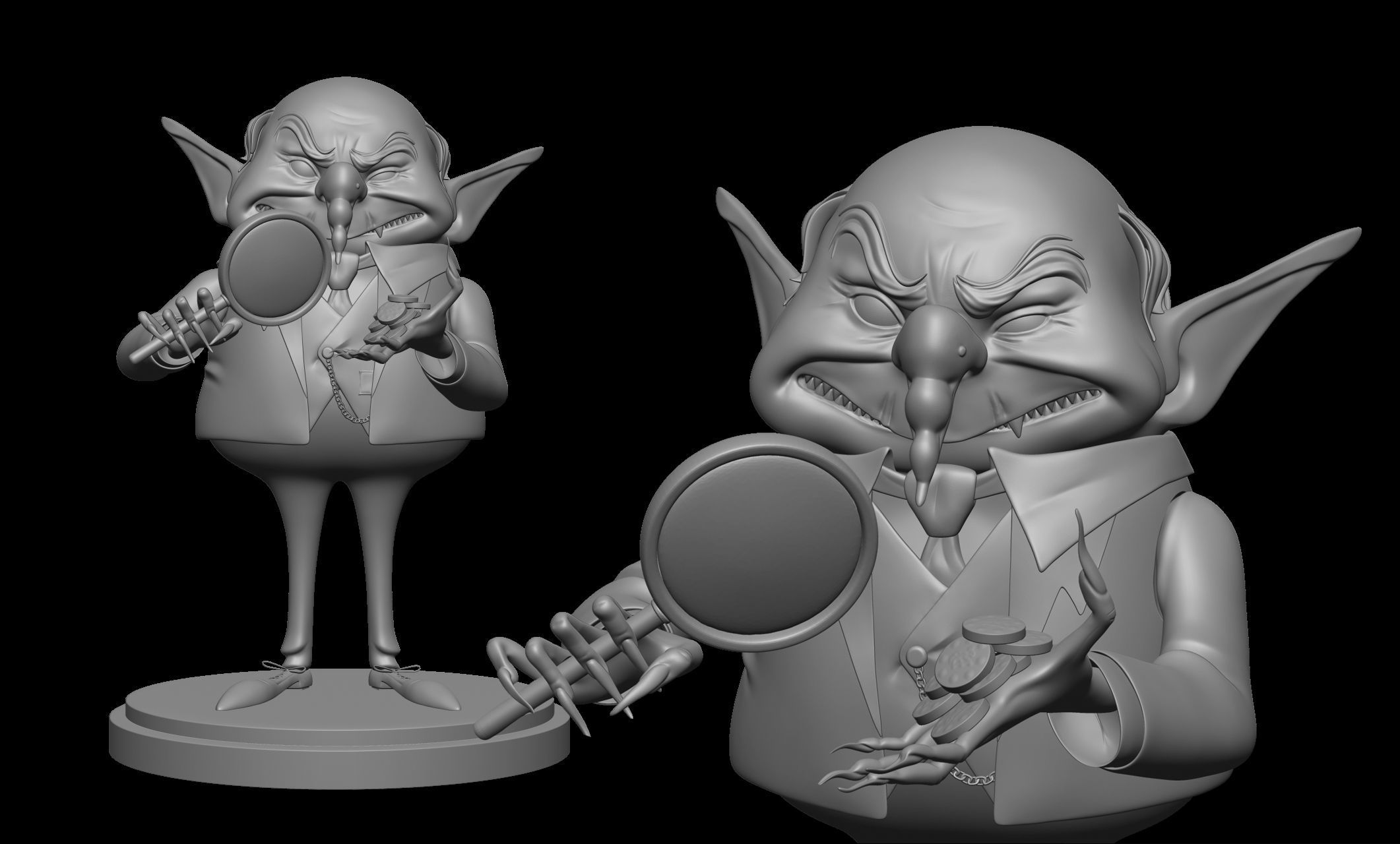Goblin 3D Print Model STL free 3D model 3D printable | CGTrader