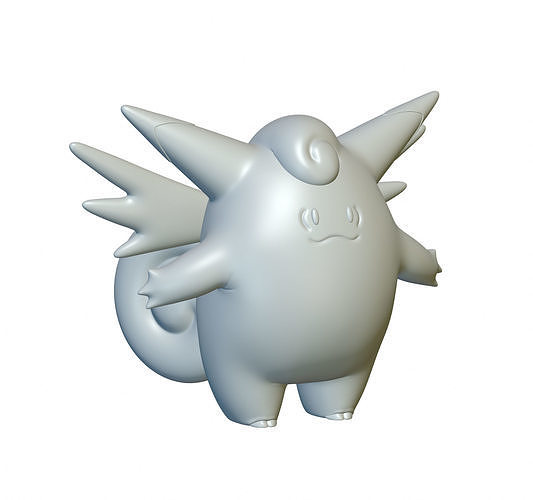 Pokemon Clefable - 36 3D model 3D printable | CGTrader