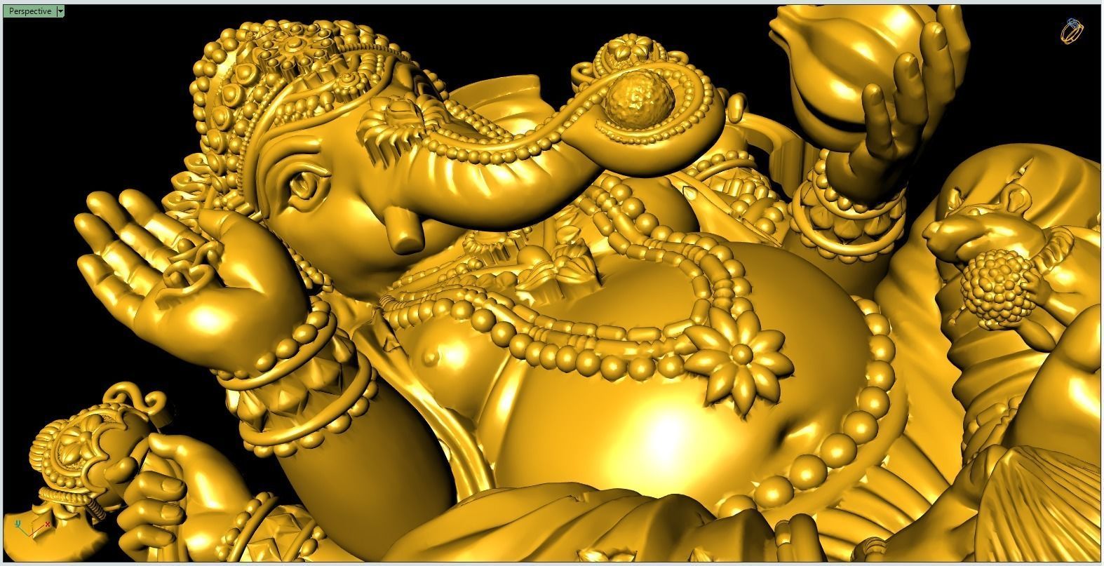 Ganesh Artwork-47 3D model 3D printable | CGTrader