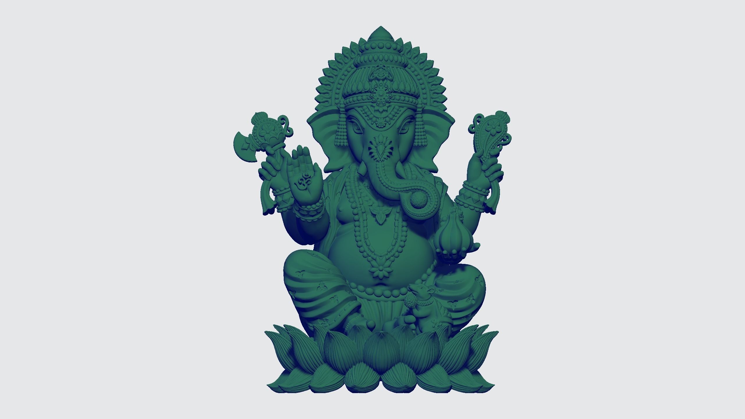 Ganesh Artwork-47 3D model 3D printable | CGTrader