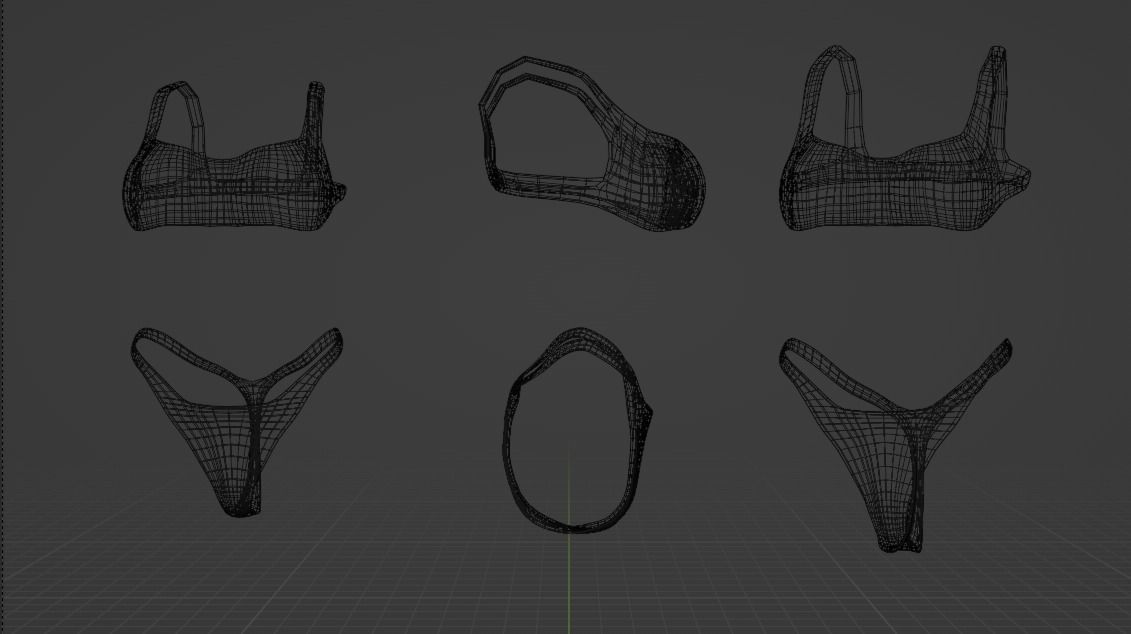 Hot Cloth pack free VR / AR / low-poly 3D model | CGTrader