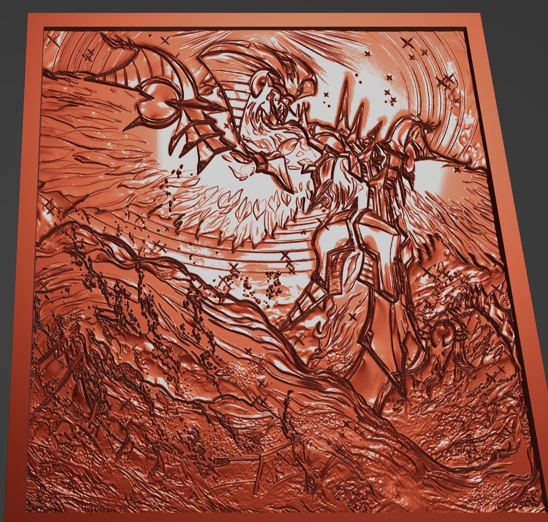 OGDOABYSS THE OGDOADIC OVERLORD - ANIME VERSION - YUGIOH free 3D model ...