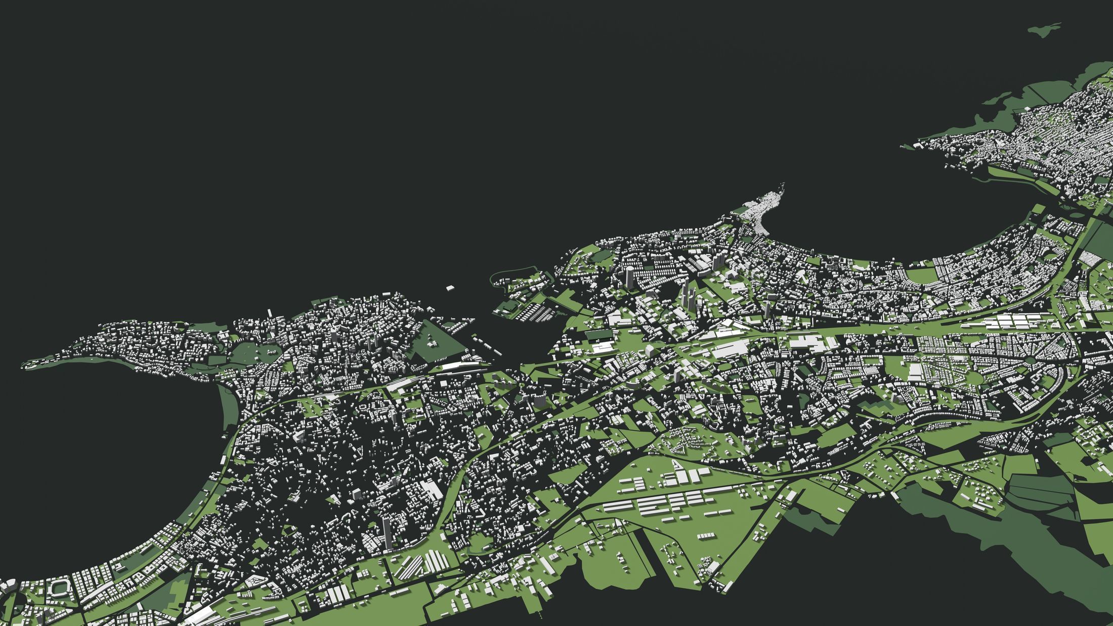 Mumbai India - city and mass buildings 3D model | CGTrader