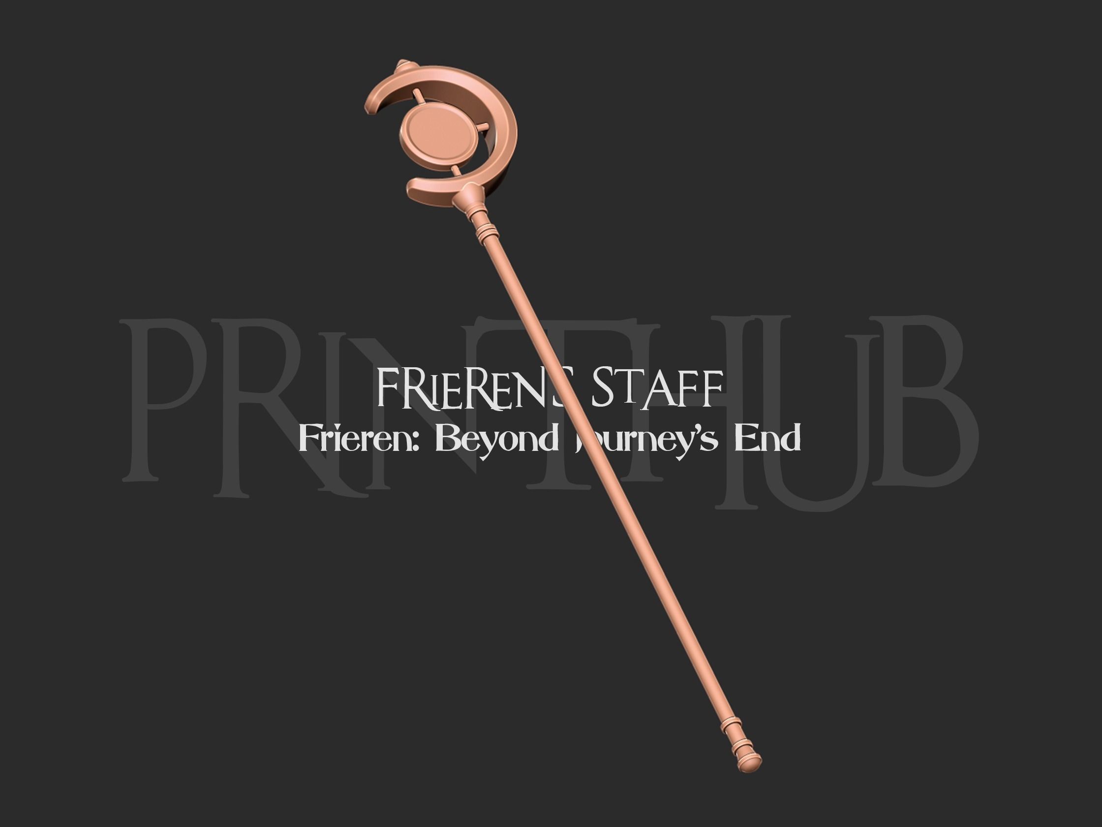 Frieren Staff from Frieren - Beyond Journey End 3D model 3D printable ...
