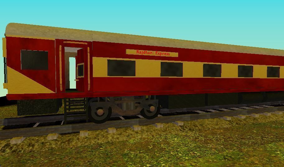 Indian Train Coach Model 3D model | CGTrader
