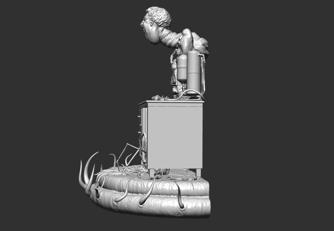 the thing digital sculpture STL PRINTABLE 3D model 3D printable | CGTrader