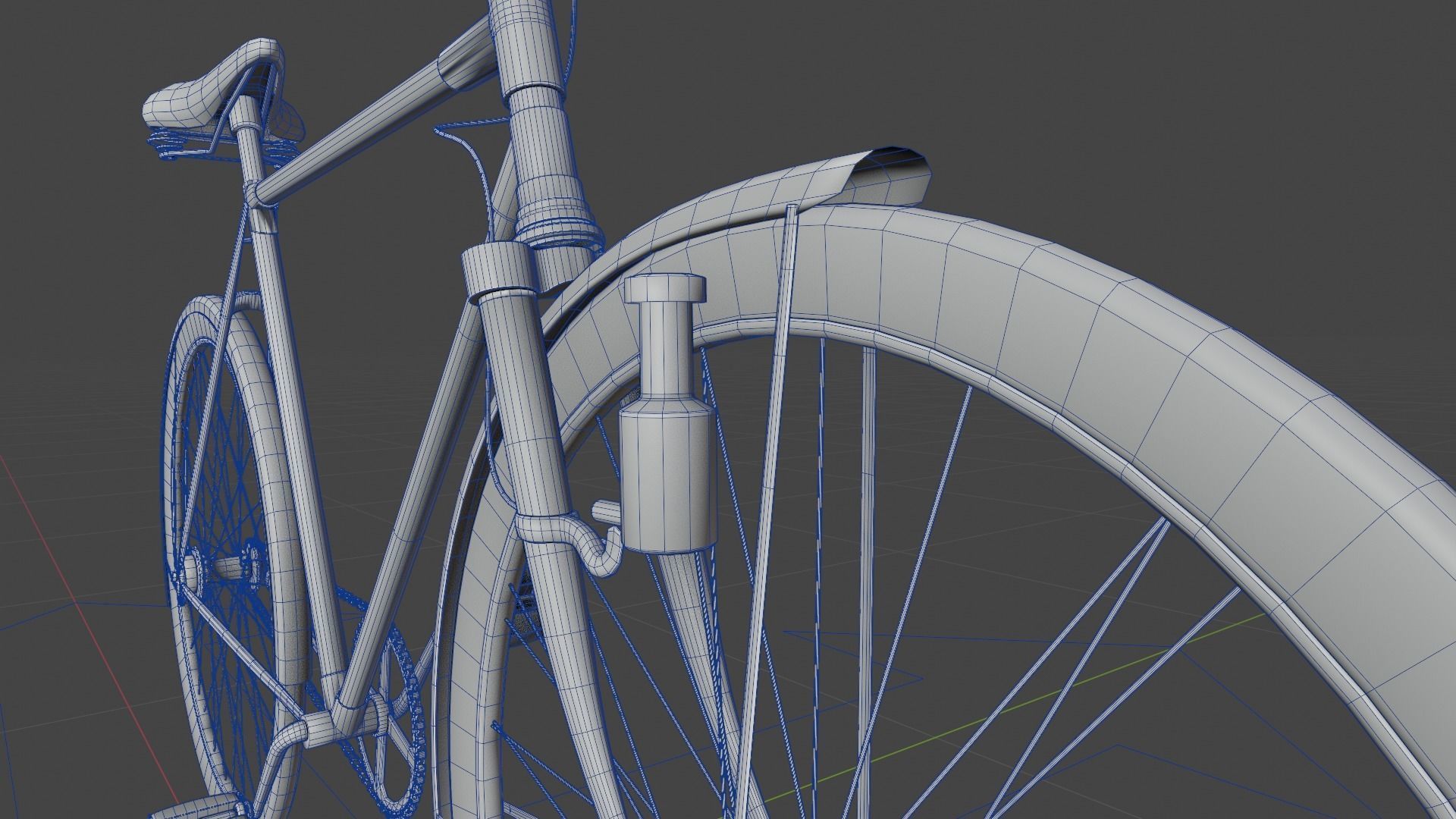 Vintage Bicycle Rigged 3D model rigged | CGTrader